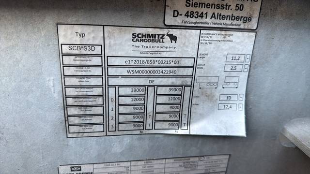 SCHMITZ SCF 24 Танк-контейнеровоз Tank 20 Ft с пробегом в лизинг — Лот ...